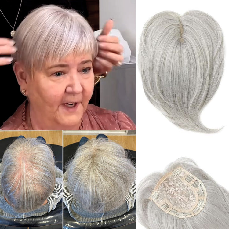 Small Base Short Pixie Cut Remy Human Hairpieces for... – BUENMOZOHAIR
